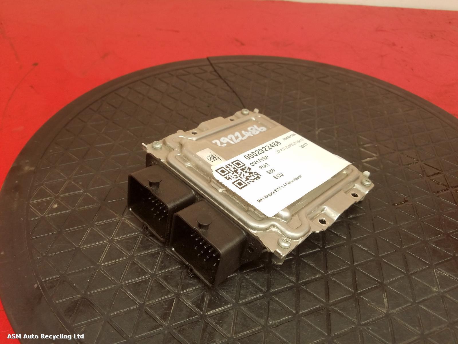 ECU - Fiat 500 2017 Hatchback - ASM Auto Recycling